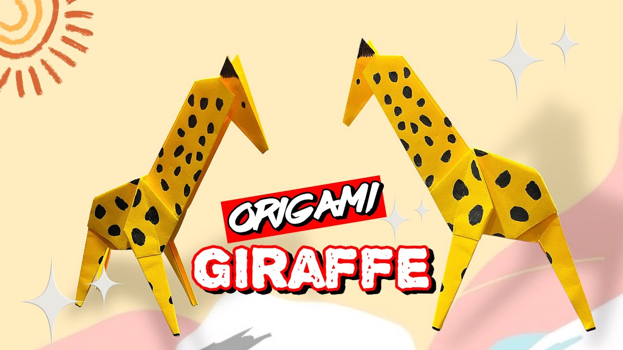 Origami Easy | How to Fold a Super Easy Origami Giraffe | Step-by-Step ...