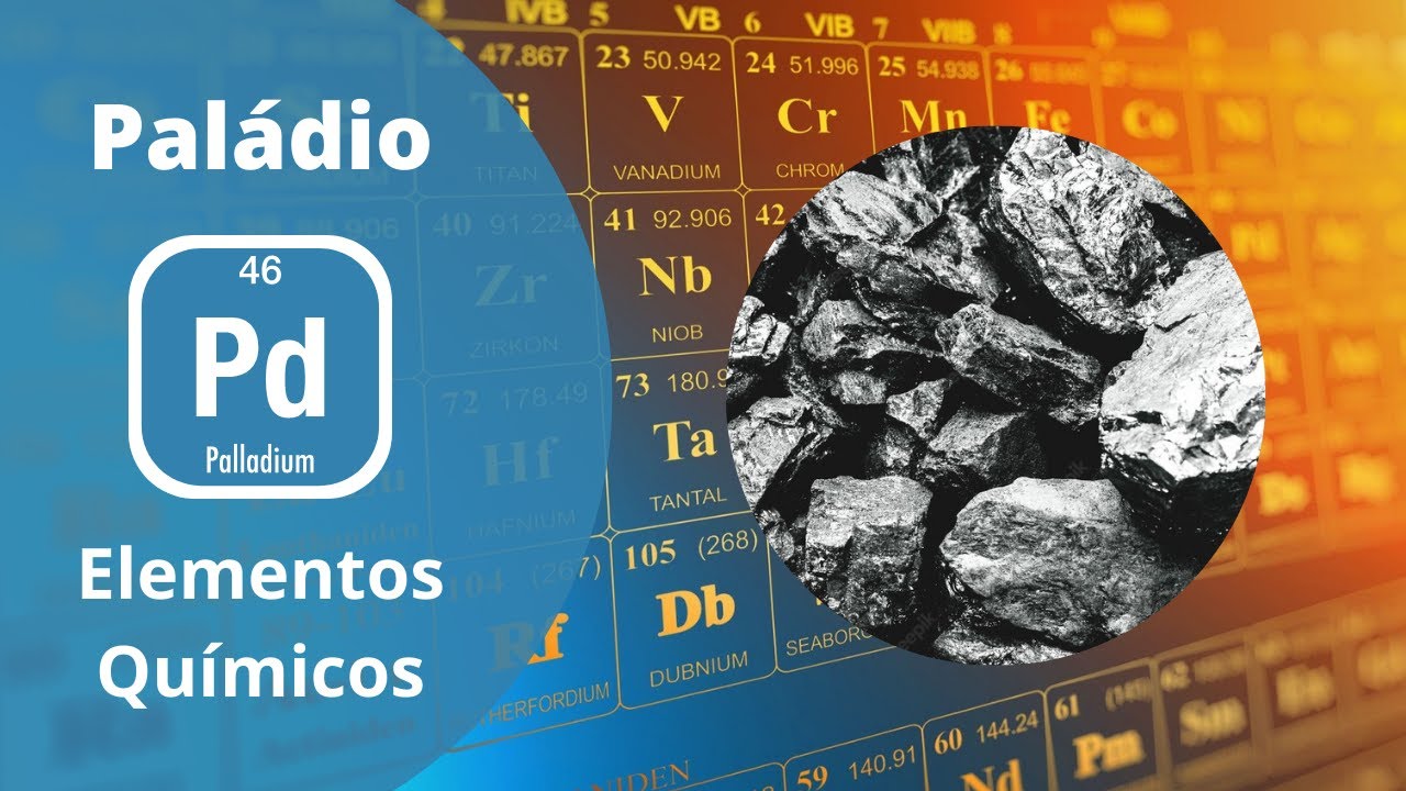 Atomo Do Elemento Paladio Estanho Disciplina Química