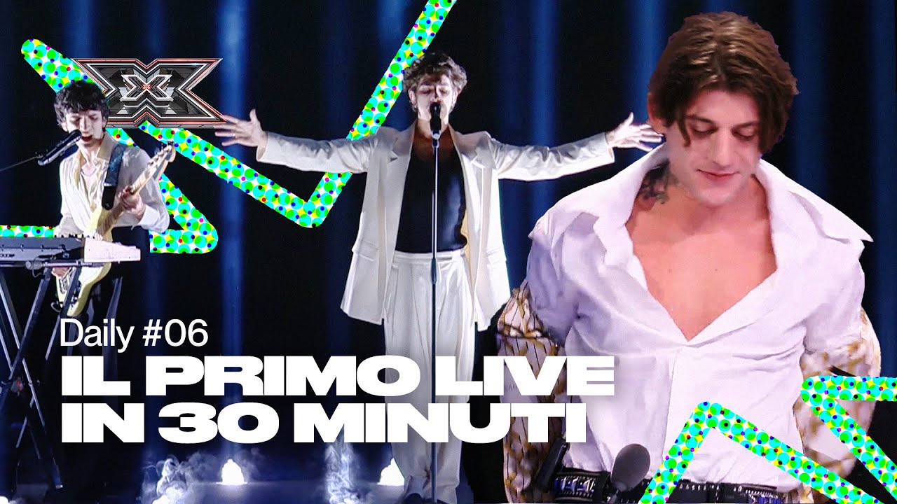 Riassunto del primo Live Show | Daily 6 X Factor 2022 - YouTube