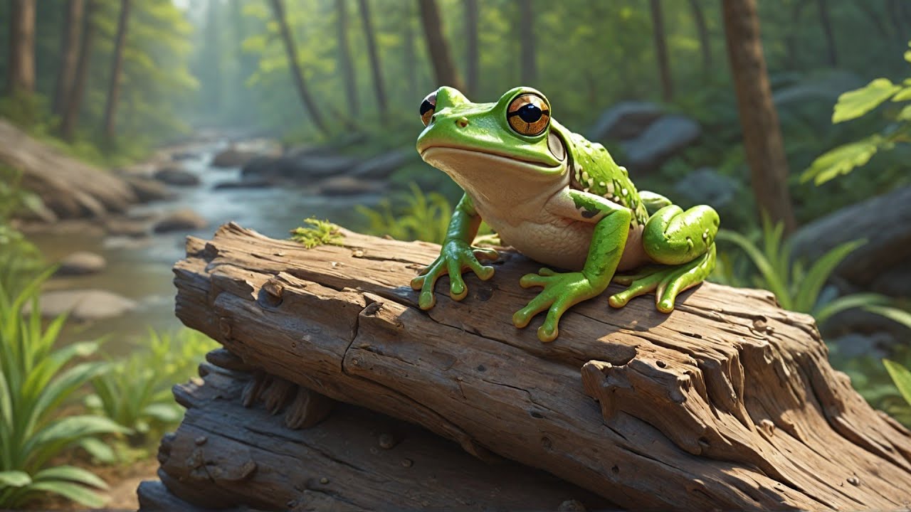 A Froggy Morning Jog - YouTube