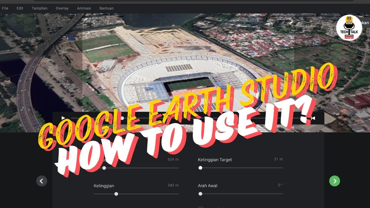 [LIVE] Google Earth Studio, How to Use It in a Simple Way? | Tech Talk ...