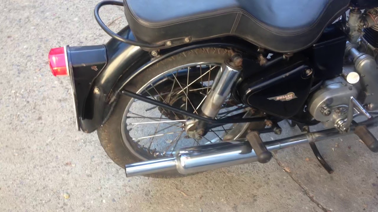 1955 royal Enfield 350 bullet - YouTube