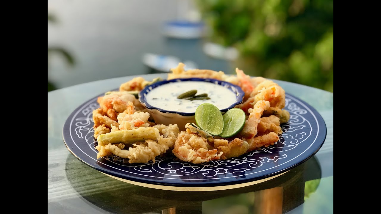 FRITO MIXTO DE MARISCOS - YouTube