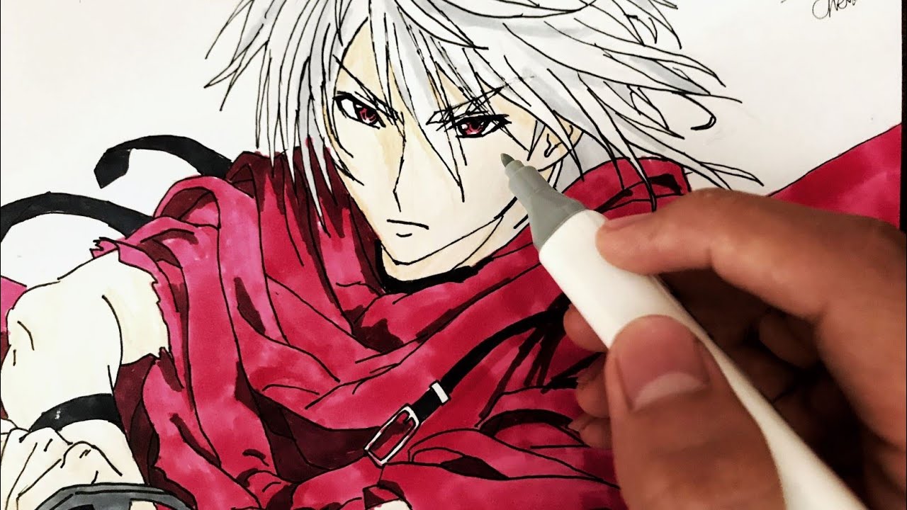 SPEED DRAWING- Licht Bach | Plunderer - YouTube