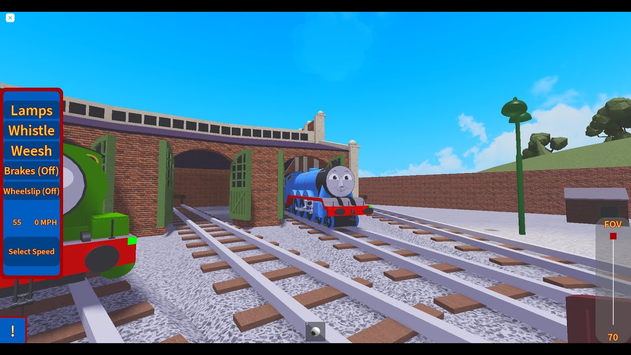 Test Driving Gordon In The Roblox Game Sodor's Railway - YouTube