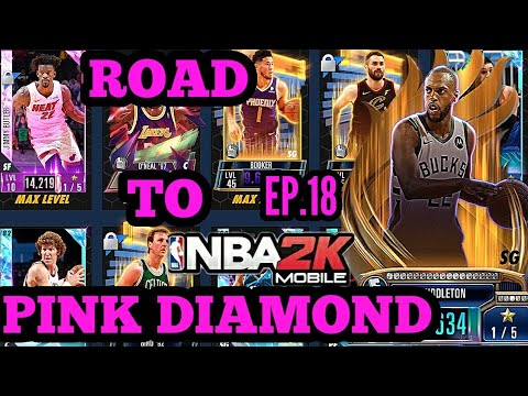 ROAD TO PINK DIAMOND EP.18 COMPLETED KOTC TOP REWARD | NBA 2K MOBILE ...