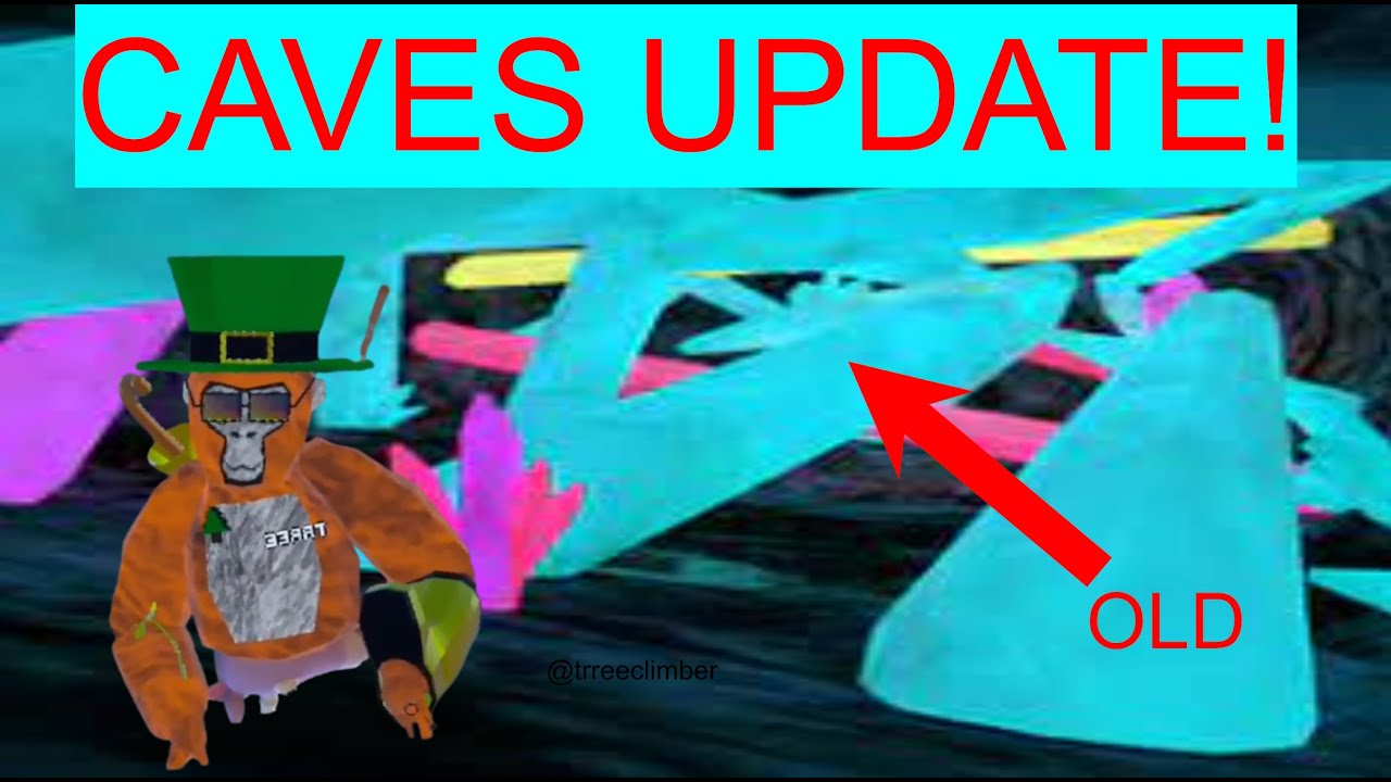 The New Gorilla Tag Caves Map is CHAOTIC! - YouTube