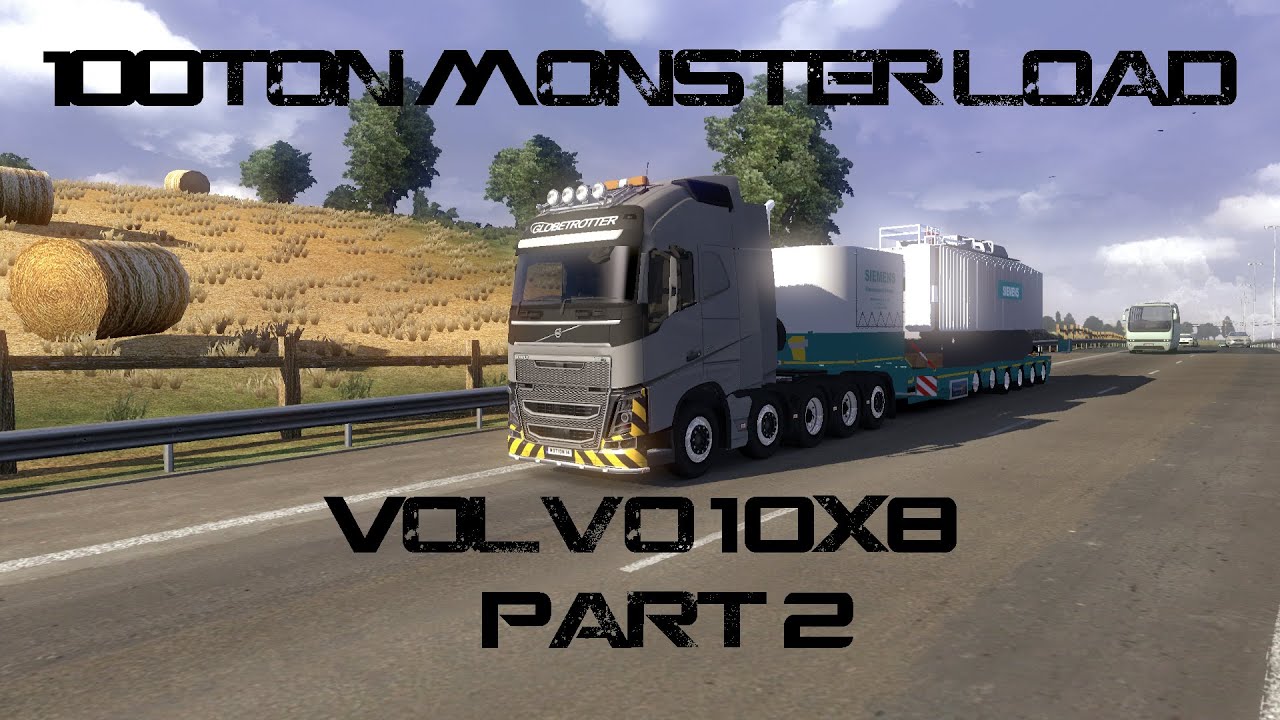 ETS 2|100 Ton Monster Load Mod|Commentary| Part 2 of 2 - YouTube