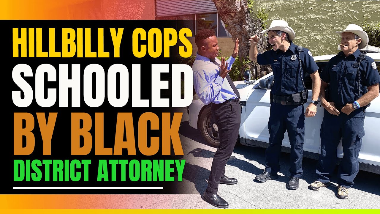 Hillbilly Cops Pull Over Successful Black Attorney. Driving While Black ...