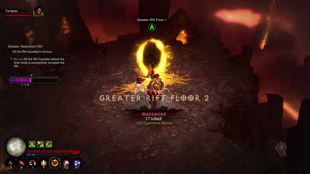 Diablo 3- Nephalem Rift- Level 35 (Torment 8) - YouTube