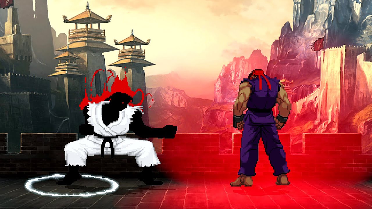 SHADOW RYU VS EVIL RYU! - YouTube