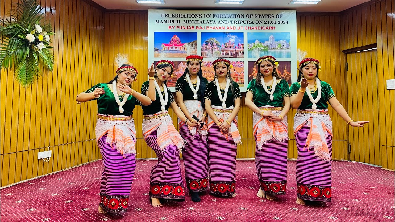Leima Jagoi at Punjab Raj Bhavan, Chandigarh on Manipur Statehood Day ...