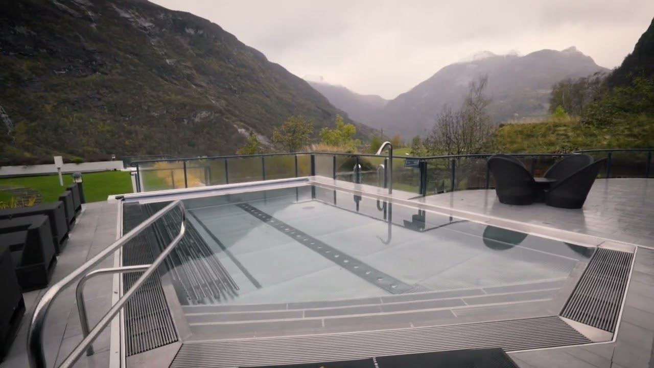 Spa hos Hotel Union Geiranger - YouTube