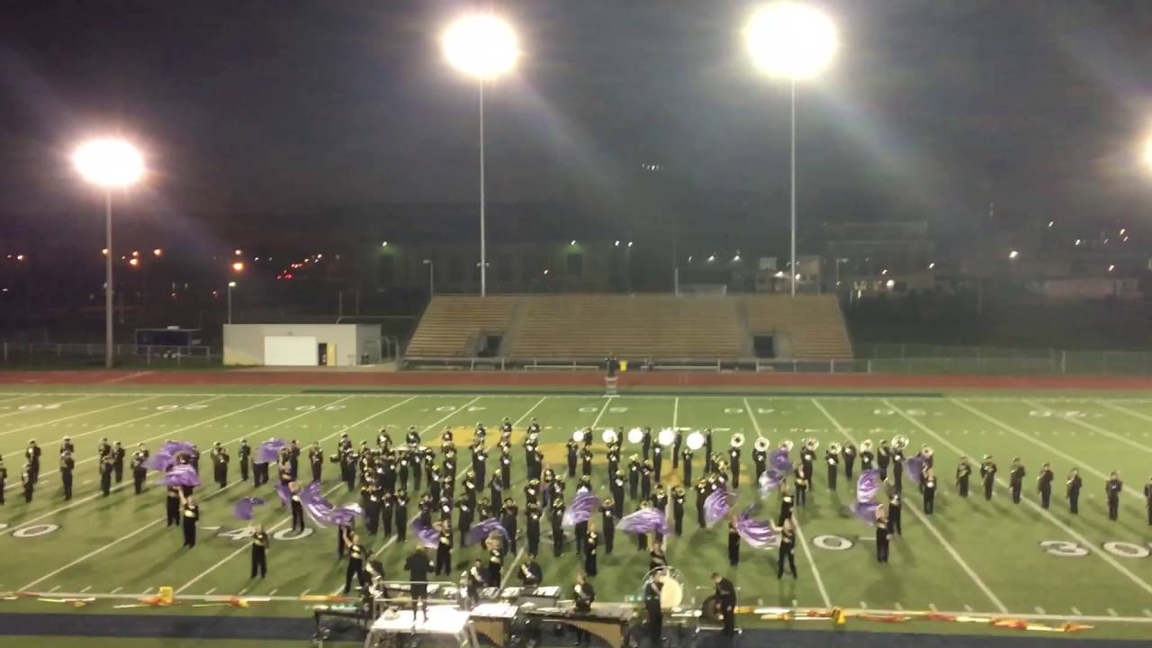 MSBOA Mattawan Marching Band Battle Creek 10/11/2016 - YouTube