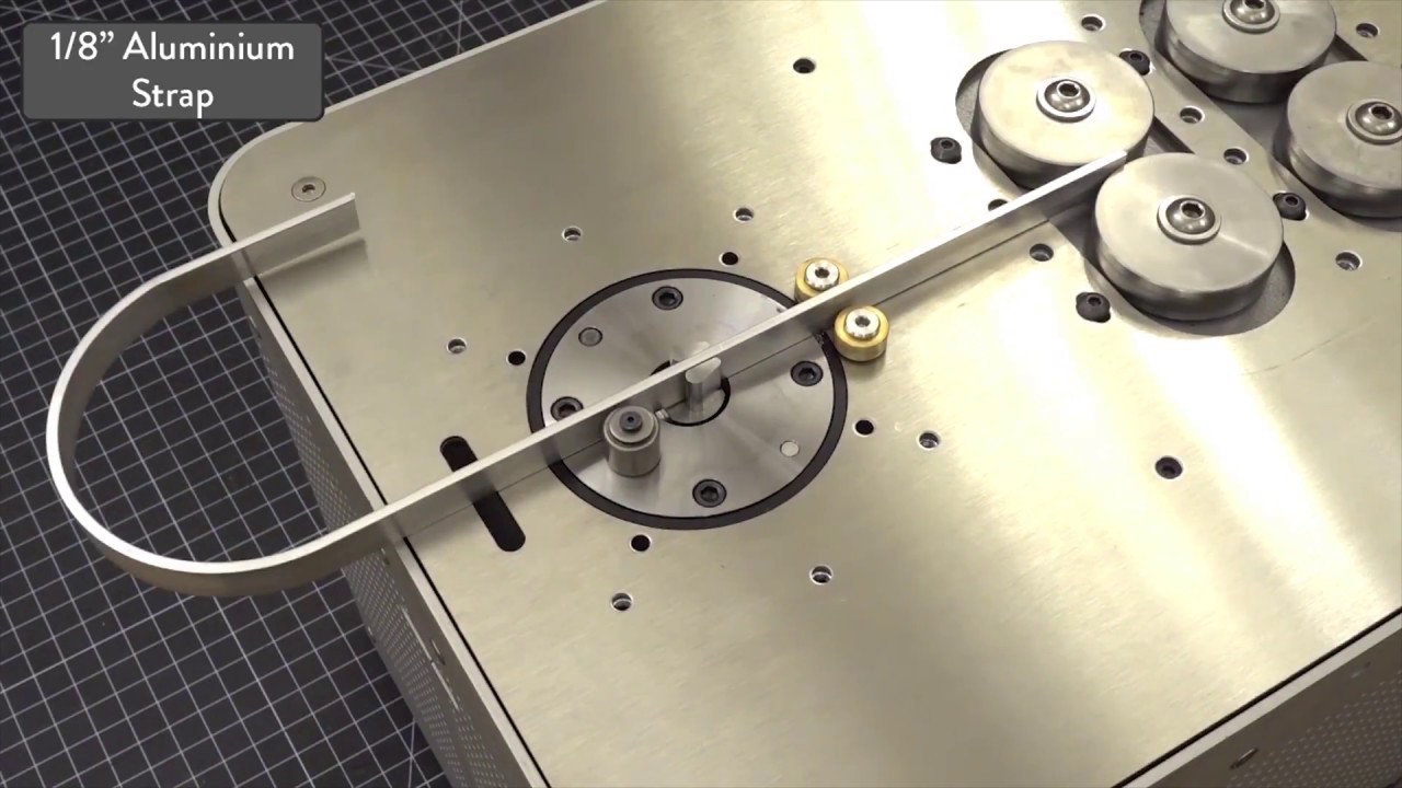 Pensa Labs | D.I.Wire PRO | Sample Bends - 1/8" Aluminium Strap - YouTube