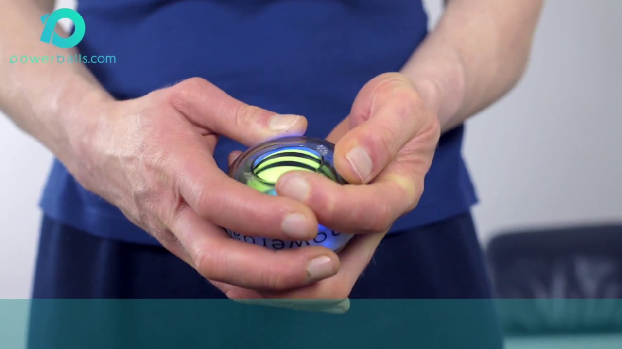 Rehabilitación de muñeca y fortalecimiento con Powerball - Wrist Rehab ...