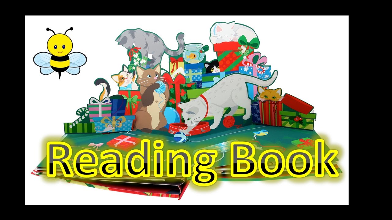 Reading Book - The Curious Cats' Christmas - 123bumblebee - YouTube