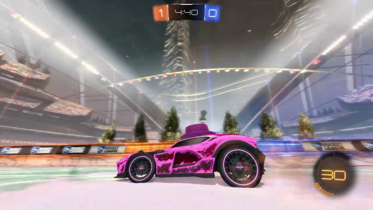 Exotic Pink Lobo Wheels Rocket League® - YouTube
