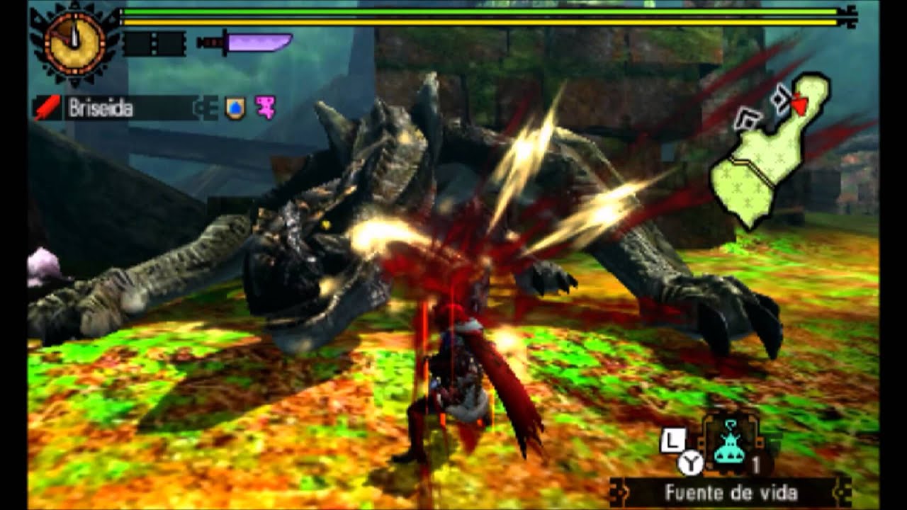 [MH4U] Level 140 Brute Tigrex - Solo - GS - 06'26''63 - YouTube