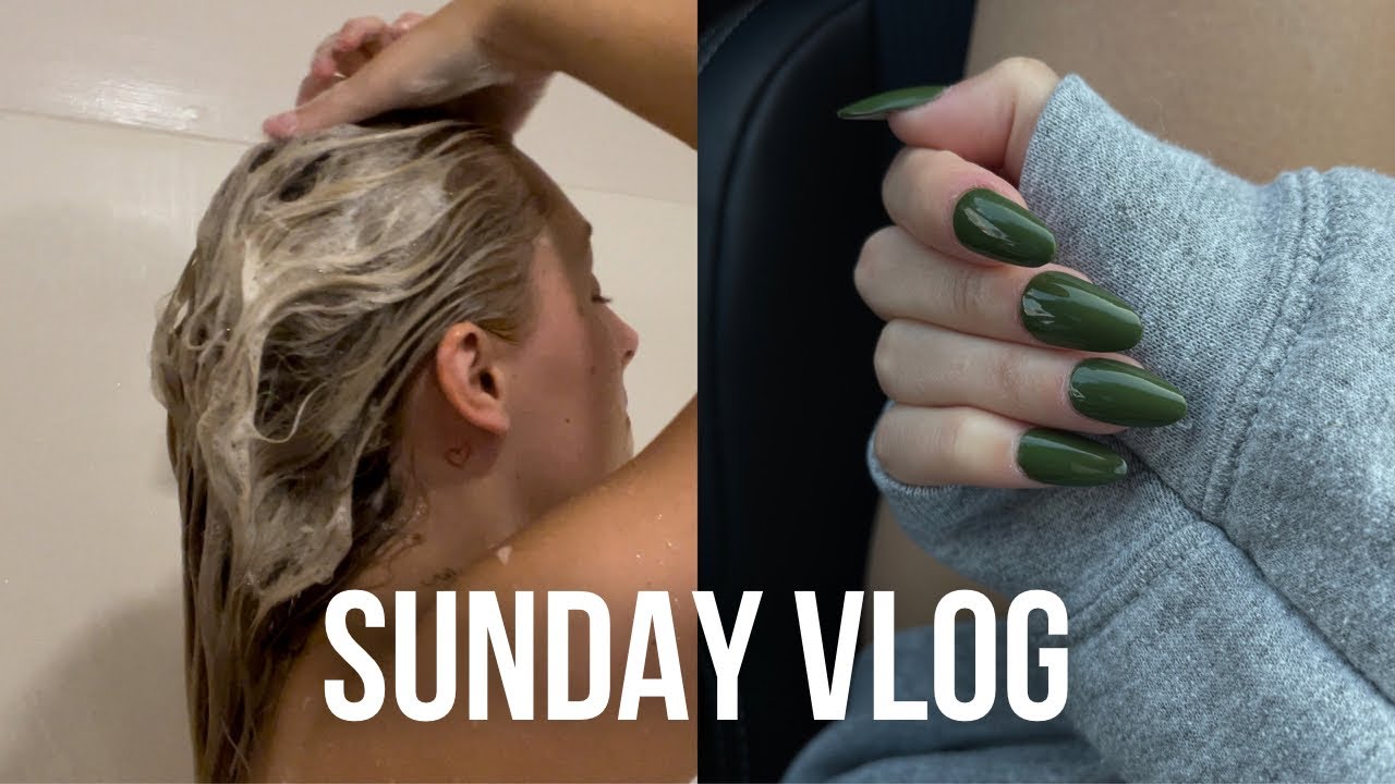 VLOG: taking a rest day / updated hair, body, & skincare! - YouTube