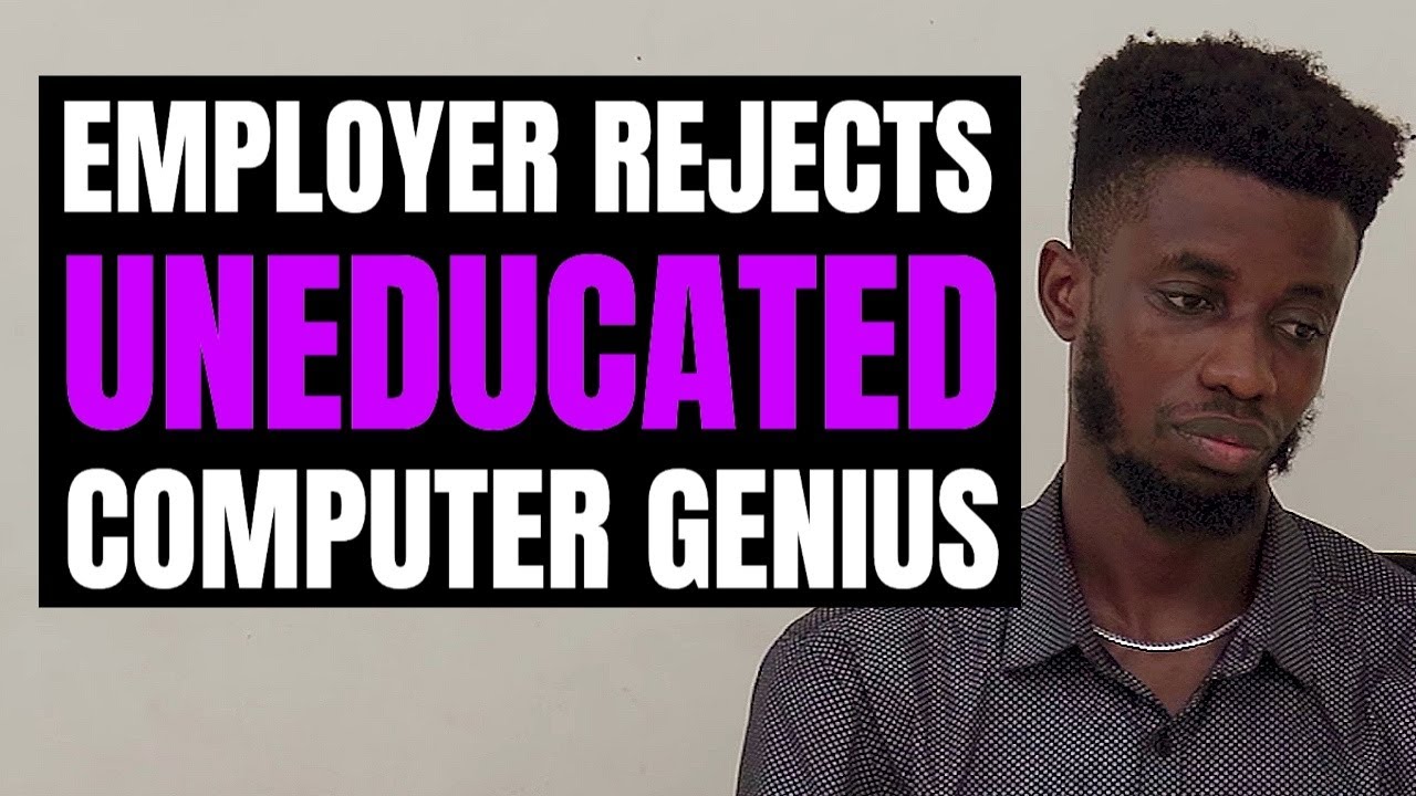 Employer Rejects Uneducated Computer Genius | Moci STUDIOS - YouTube