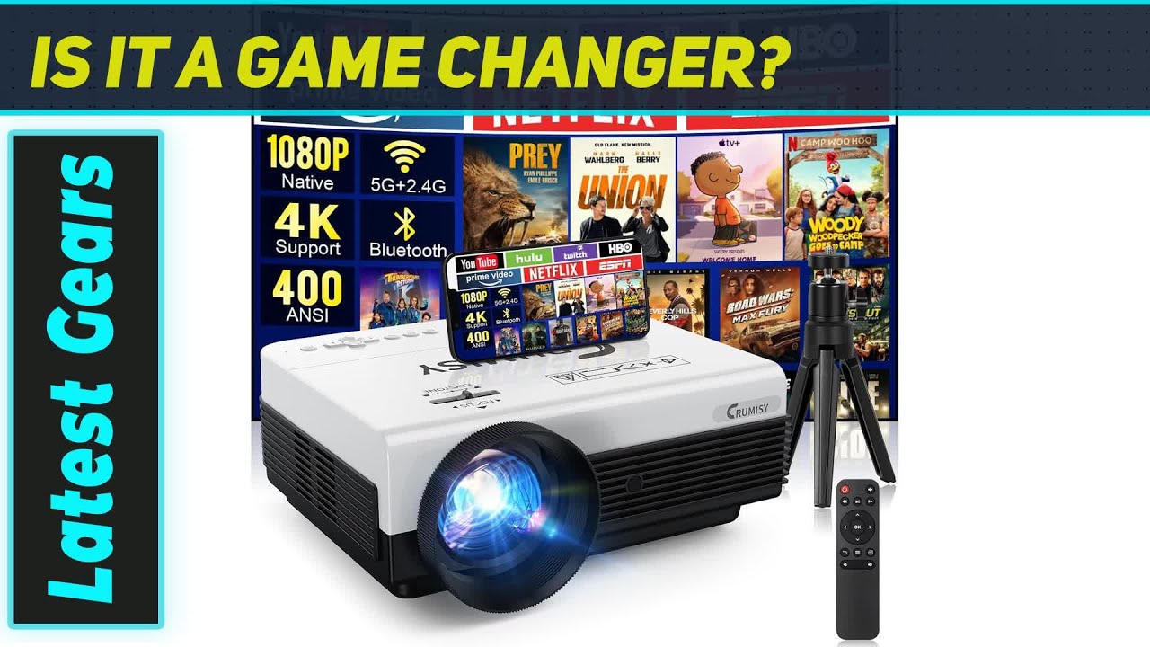 Best Mini Projector? Testing the Crumisy V9! - YouTube