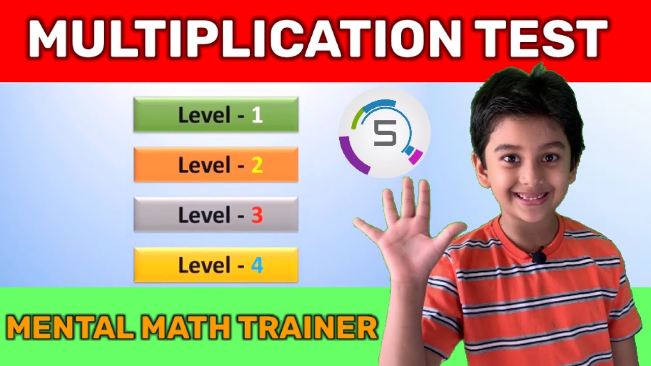 MATH Test | Multiplication|Simple Math Test|Learn Math & Numbers for ...