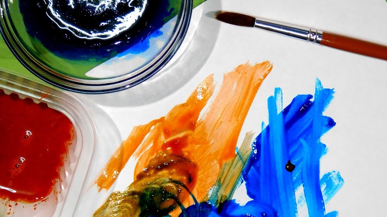Como hacer Tempera Casera. Ideal para niños. Fácil y rápido! - YouTube