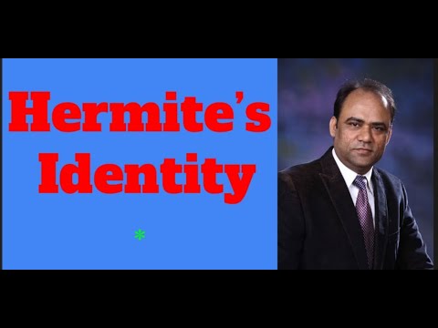 Hermite's Identity and its proof. - YouTube
