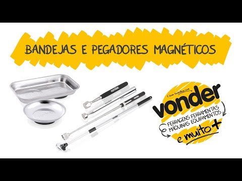Bandejas e Pegadores Magnéticos VONDER