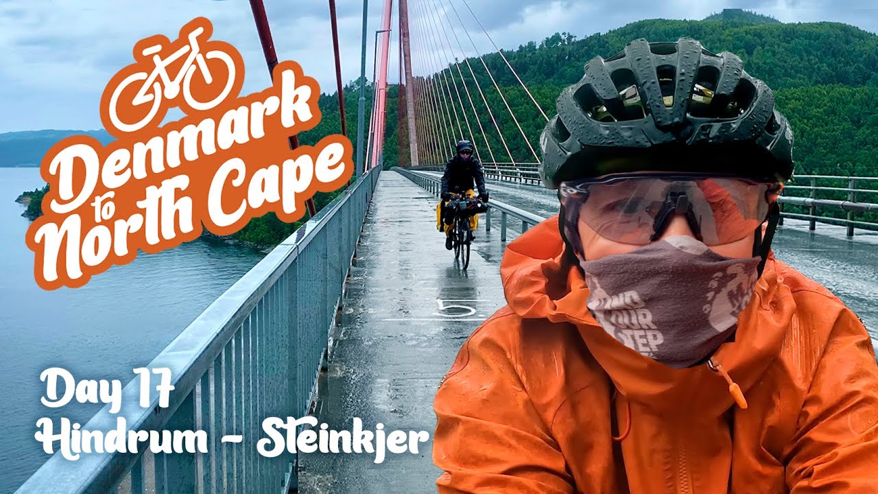Dag 17. Slidte i styrtregn og stormvejr. Danmark til Nordkap på cykel🚴‍♂️ - YouTube