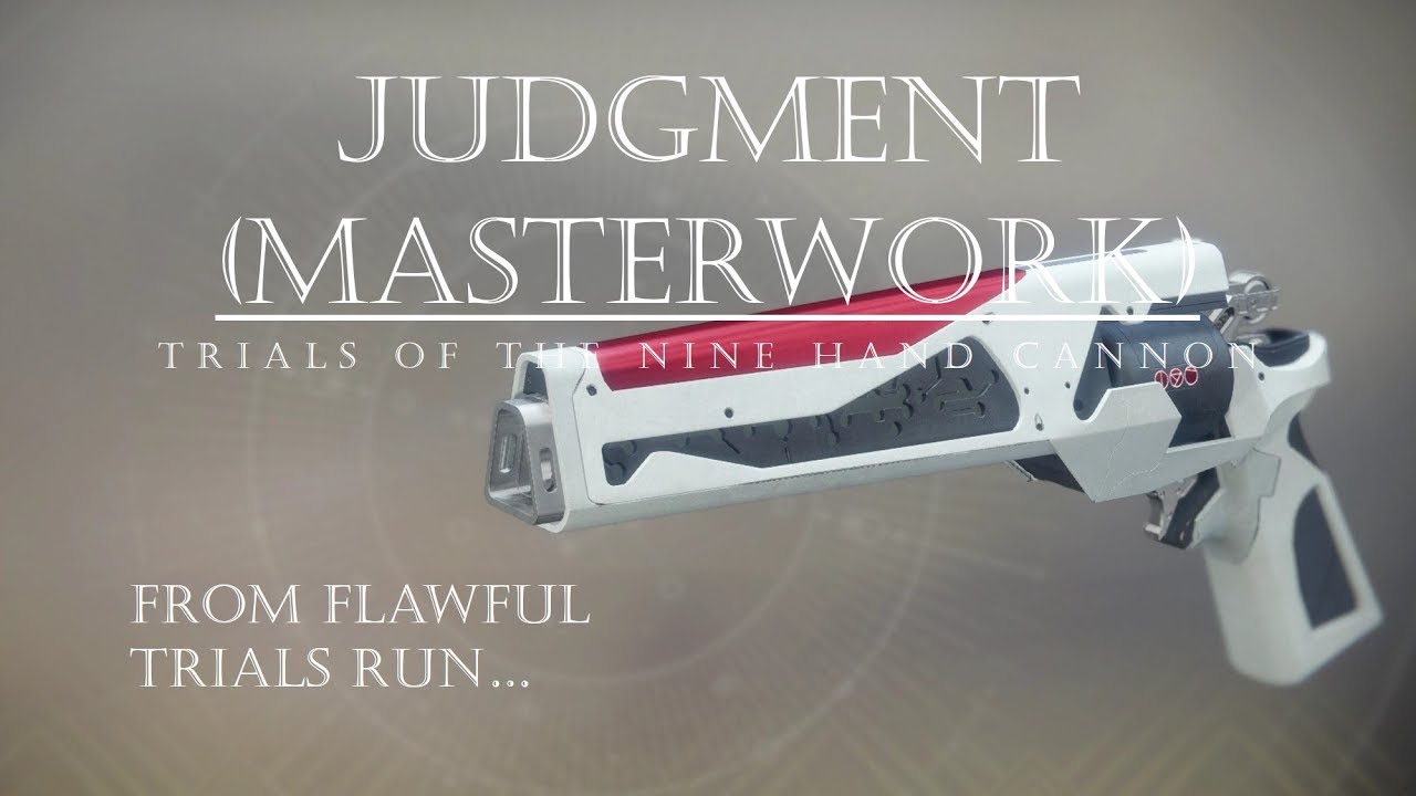 Reserve Judgment (Masterwork) until Year 2 - PVP Gameplay Review - YouTube