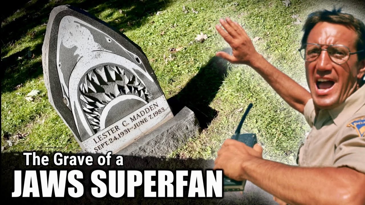 The Grave of A JAWS Super Fan! | His Story and Why his Headstone is a ...