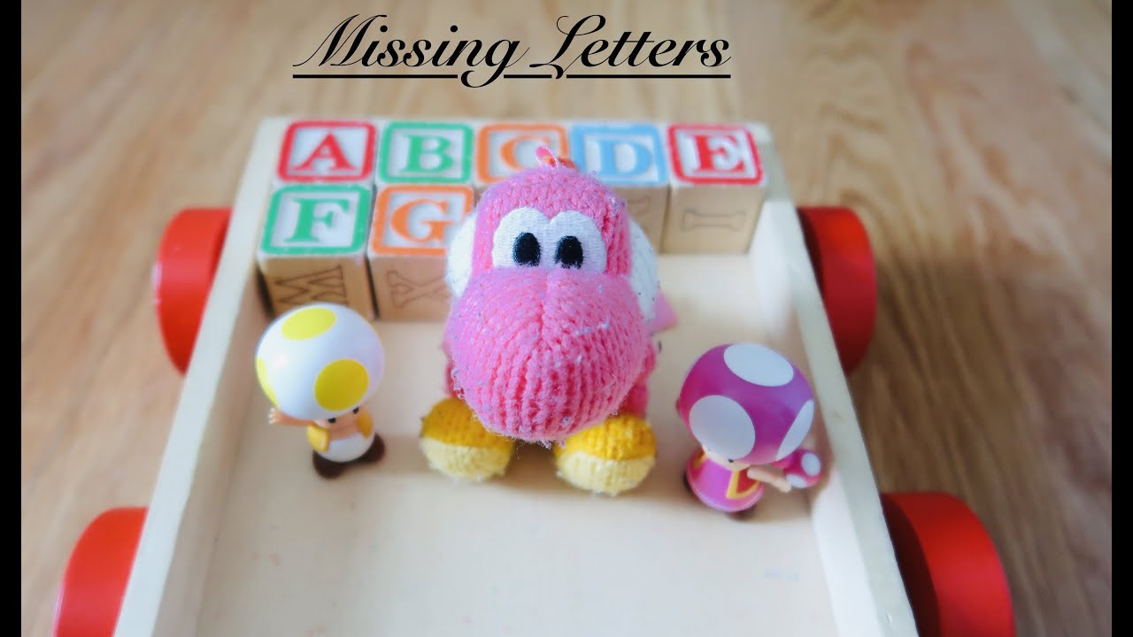 Missing Letters...#toad #fyp #Mariobros #yoshi #alphabets - YouTube
