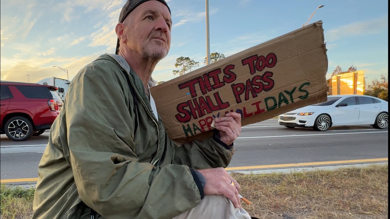 Jeff Is A Disabled Homeless And Panhandling To Survive “Latinos Are The ...