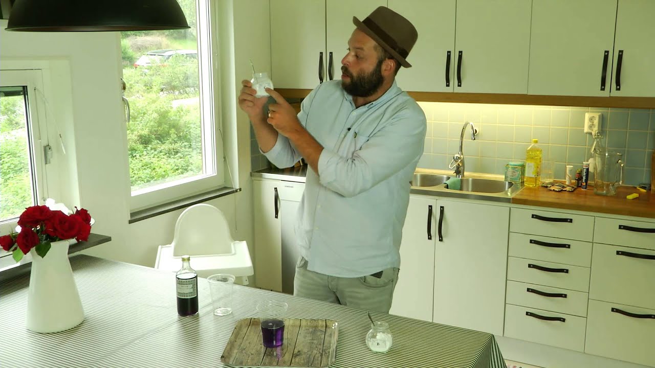 Beppe Singer visar ett av sina favoritexperiment för barn - YouTube