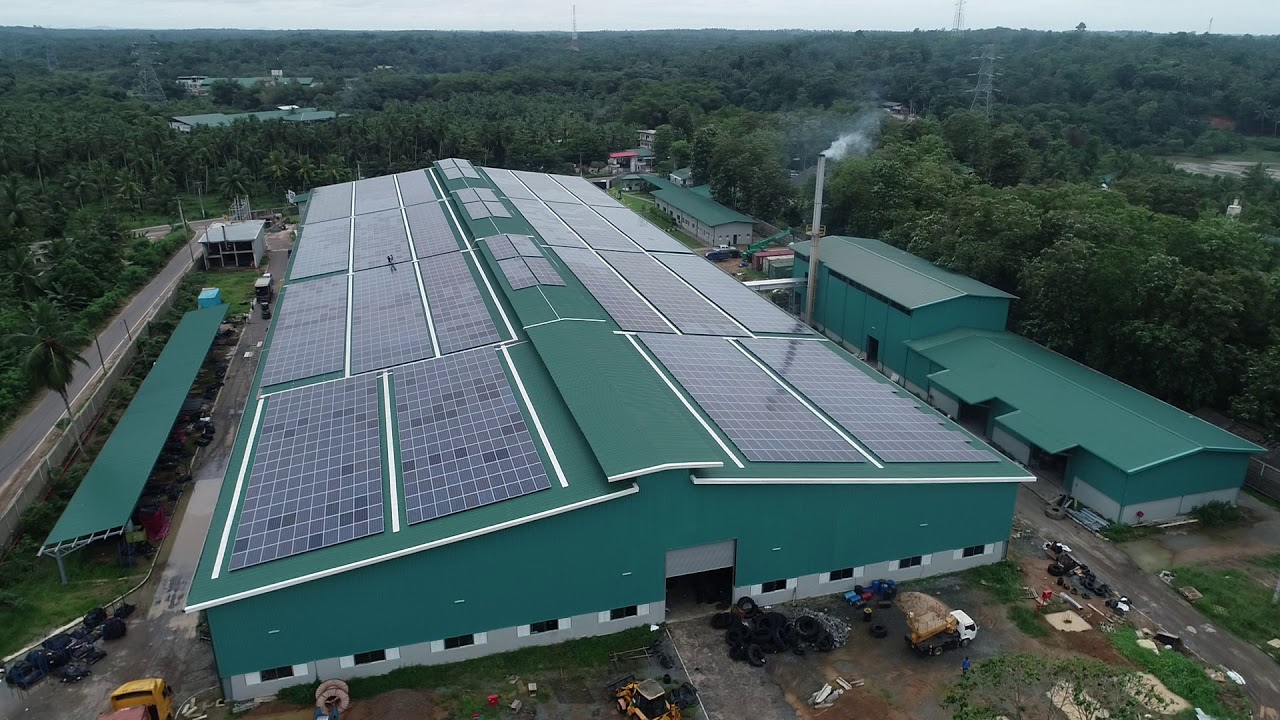 GRI goes Green by Installing a 1.2MW Solar Power System - YouTube