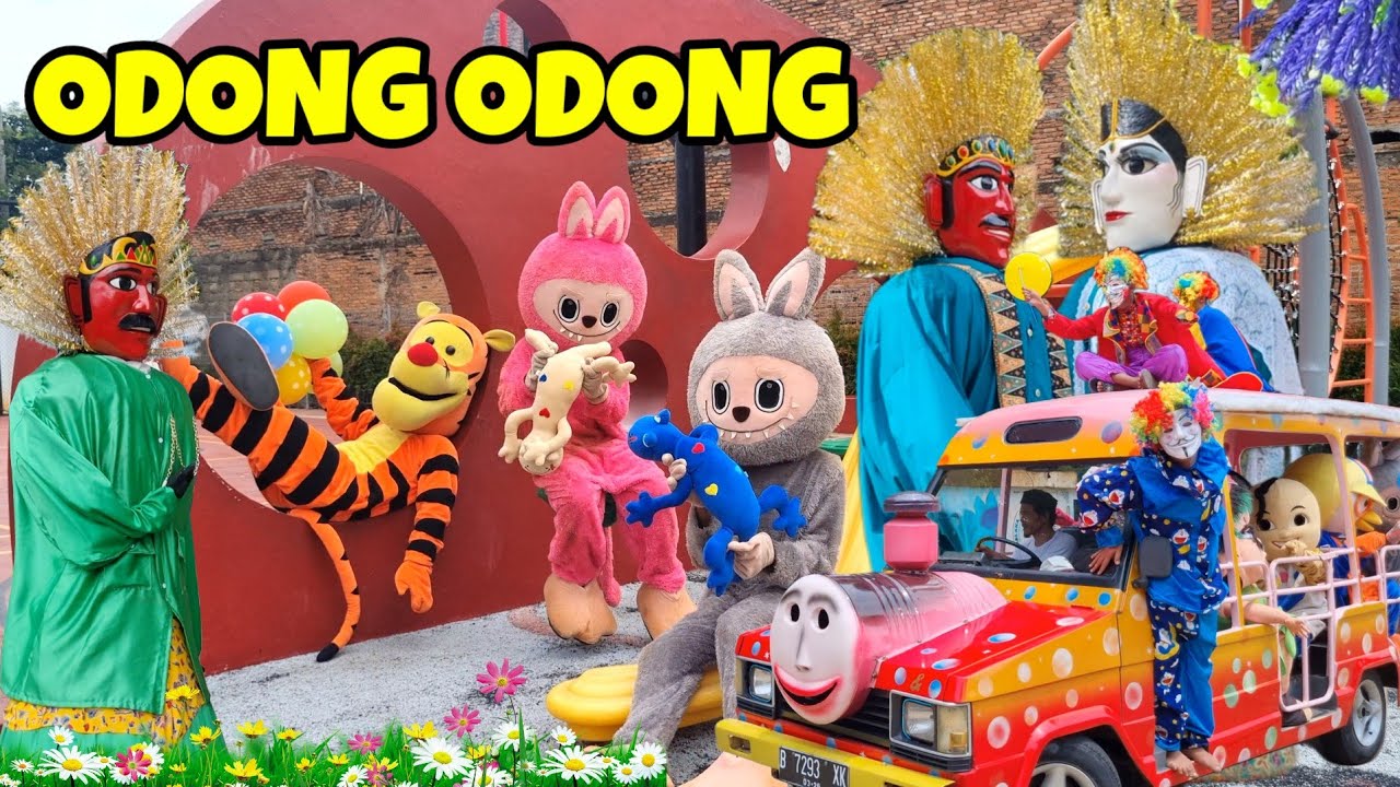 NAIK ODONG ODONG| ONDEL ONDEL BETAWI DAN BADUT JOGET LAGU NAIK ODONG ...