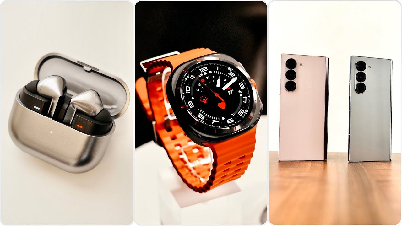 Apple Fanboy Tries Z Fold / Flip 6, Watch Ultra, Buds 3 Pro - My Honest ...