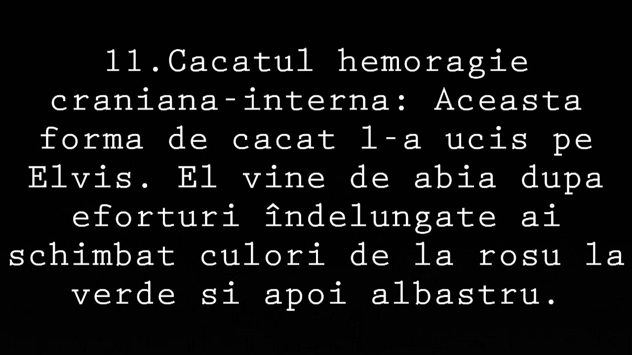 Tipuri de cacat - YouTube