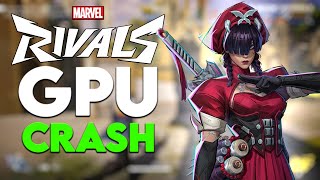 How To Fix Marvel Rivals Gpu Crash Adolphus Tutorials Mp3 & Mp4 ...