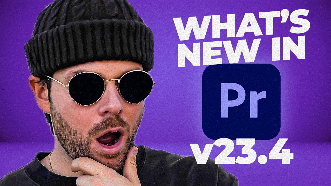 The BEST UPDATE in a LONG TIME!! WHAT'S NEW IN PREMIERE PRO v23.4 - YouTube