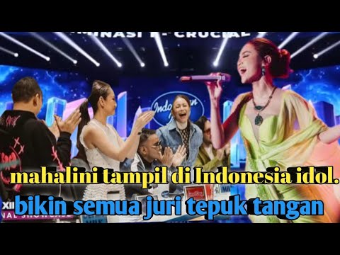 mahalini tampil memukau di indonesia idol 2023 - YouTube