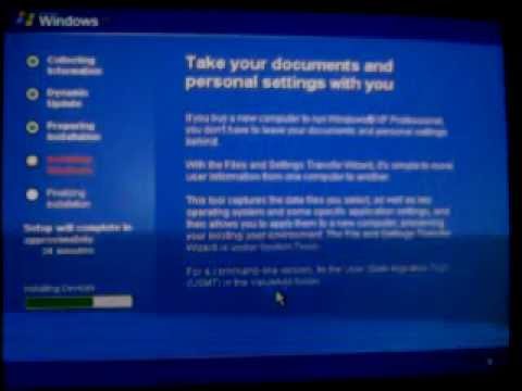 Upgrading to Windows Whistler Build 2474 - YouTube