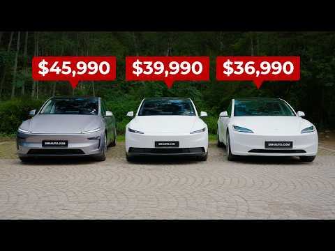 Tüm Yeni Tesla Modellerinin Karşılaştırması | Model 3 ve Y Açıklandı