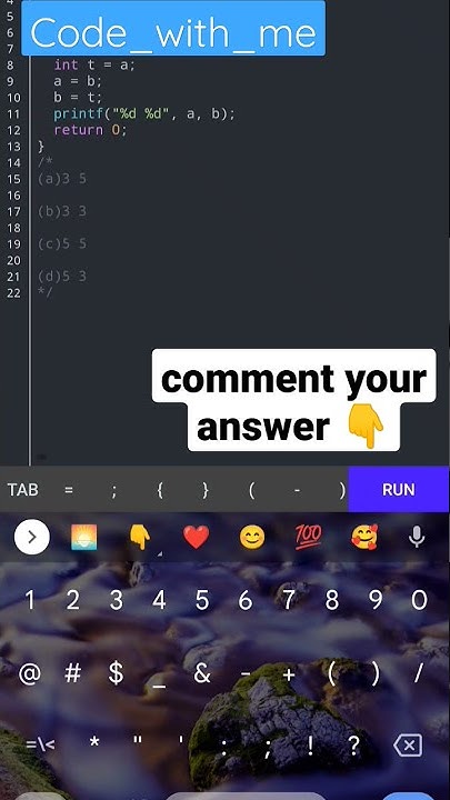 C Program Quiz8🥰☑️||C practice questios||NIMSET previous year question⚡🎆||Code_With_me👇 - YouTube