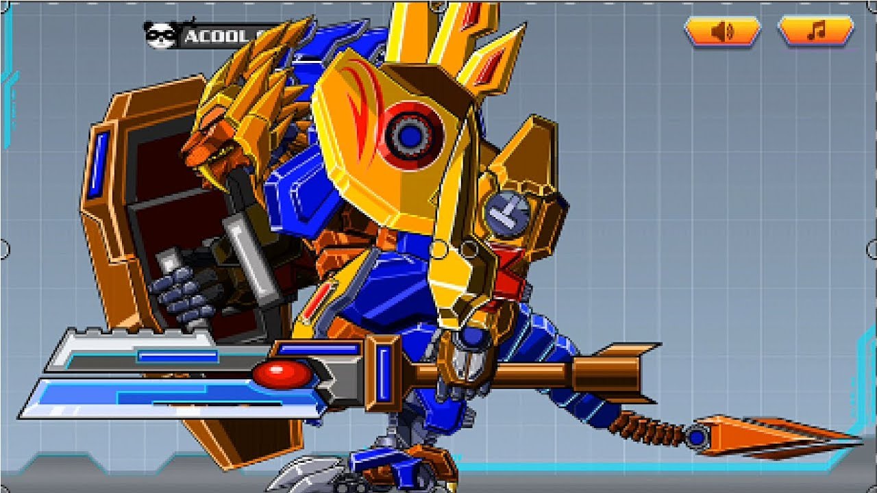 Transformer Robot Lion Autobot (Puzzle Game) - YouTube