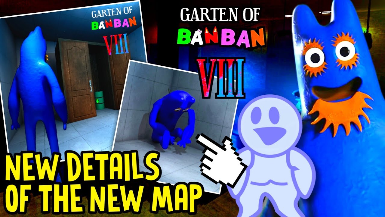 GARTEN OF BANBAN 8 - NEW AREAS of THE NEW MAP REVEALED with OFFICIAL ...