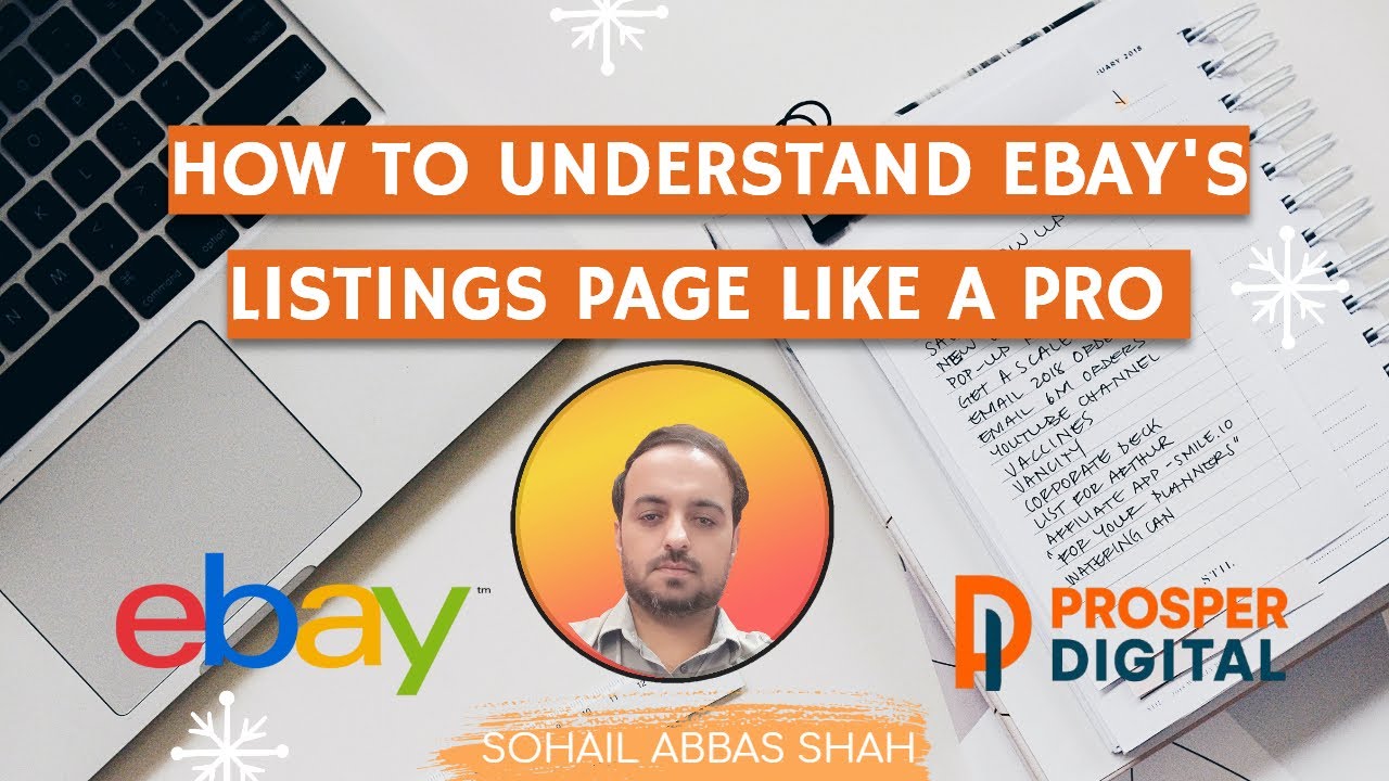 How to understand ebay's listings page like a pro | By Prosper Digital# ...