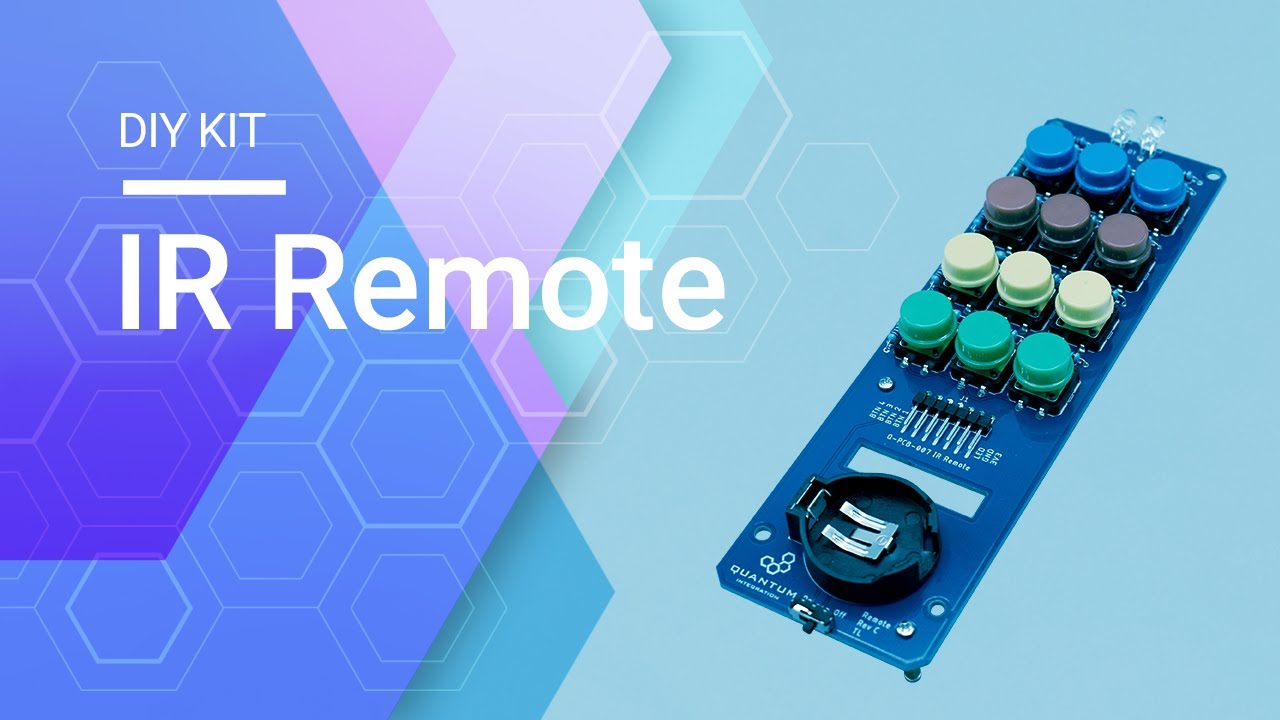 How to use the IR Remote DIY Kit from Quantum Integration - YouTube